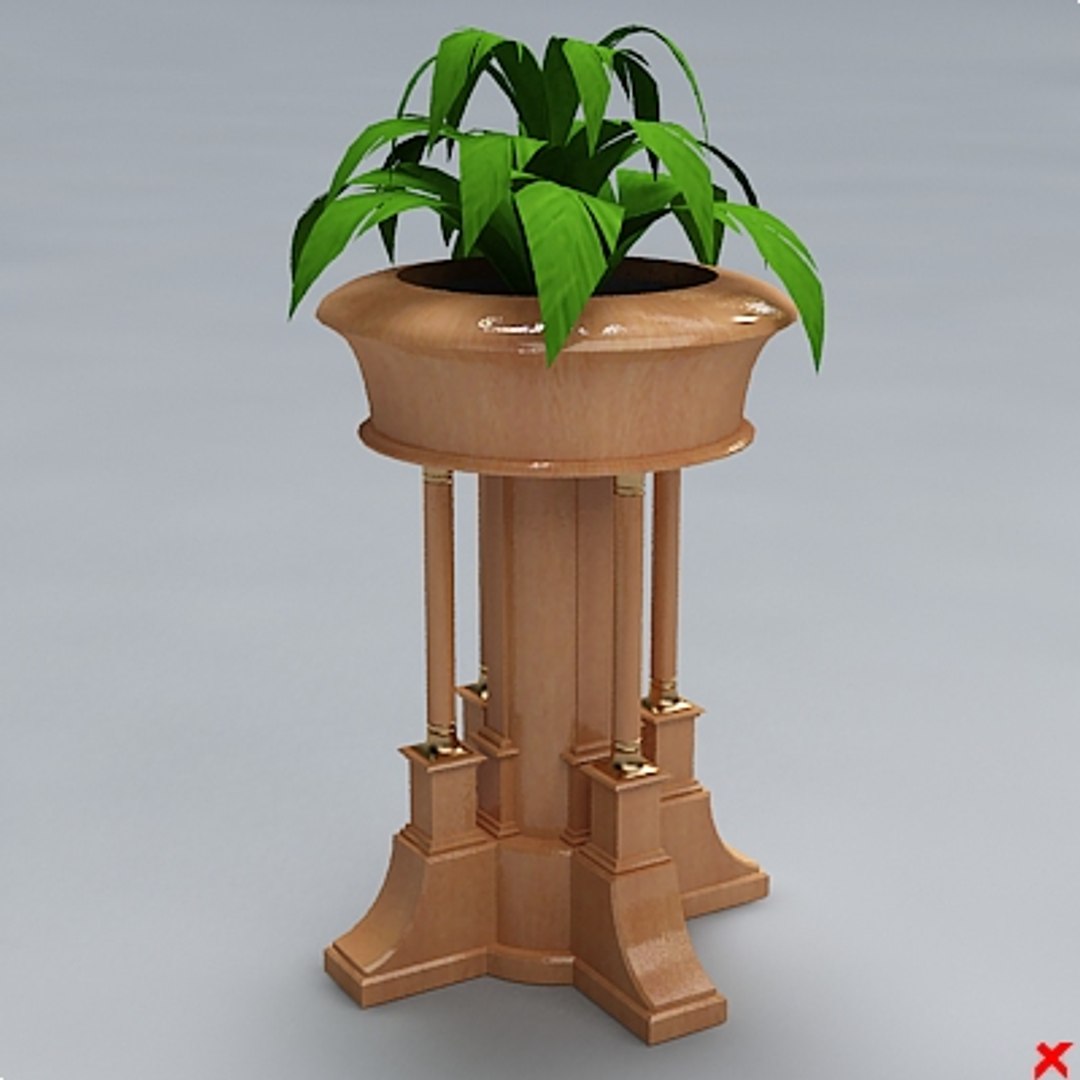 flower stand 3d model