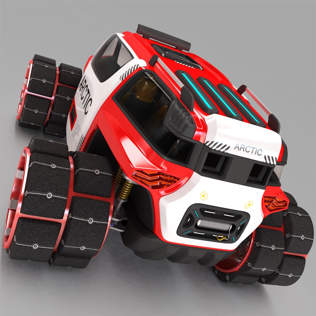 Multi-purpose All-terrain Vehicle 3D Model - TurboSquid 1213626