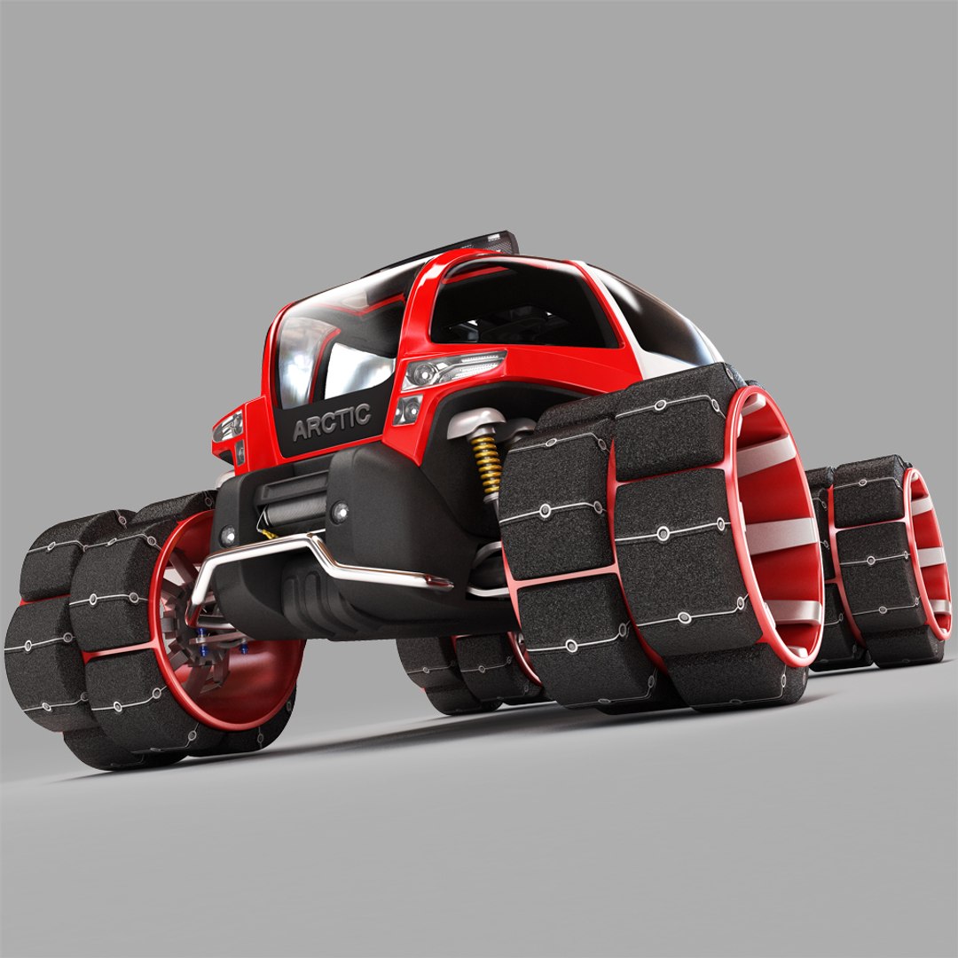 Multi-purpose All-terrain Vehicle 3D Model - TurboSquid 1213626