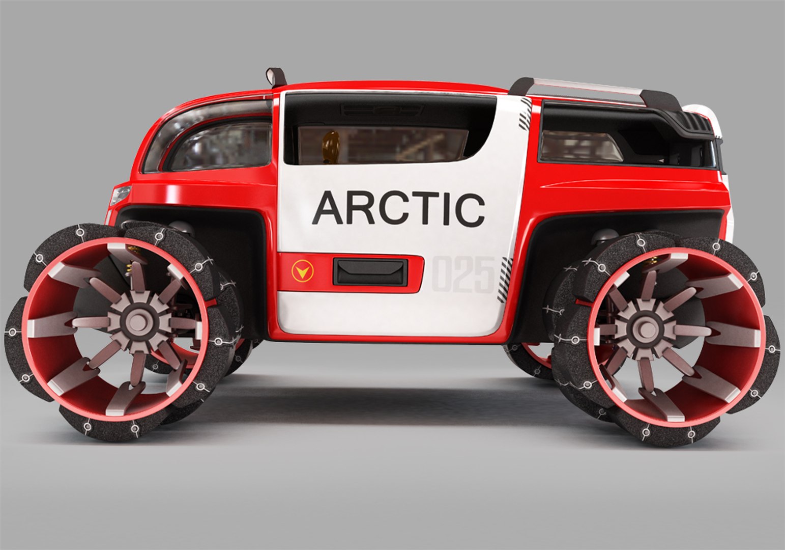 Multi-purpose All-terrain Vehicle 3D Model - TurboSquid 1213626