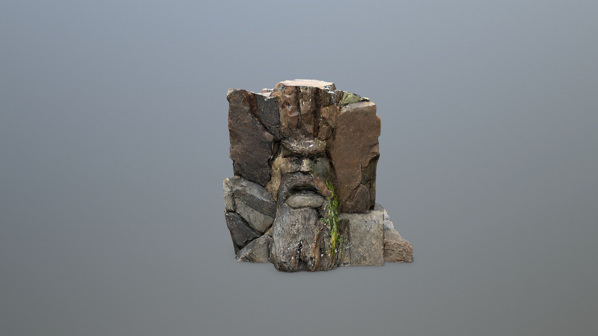 3D Mountain Face Model - TurboSquid 2218132