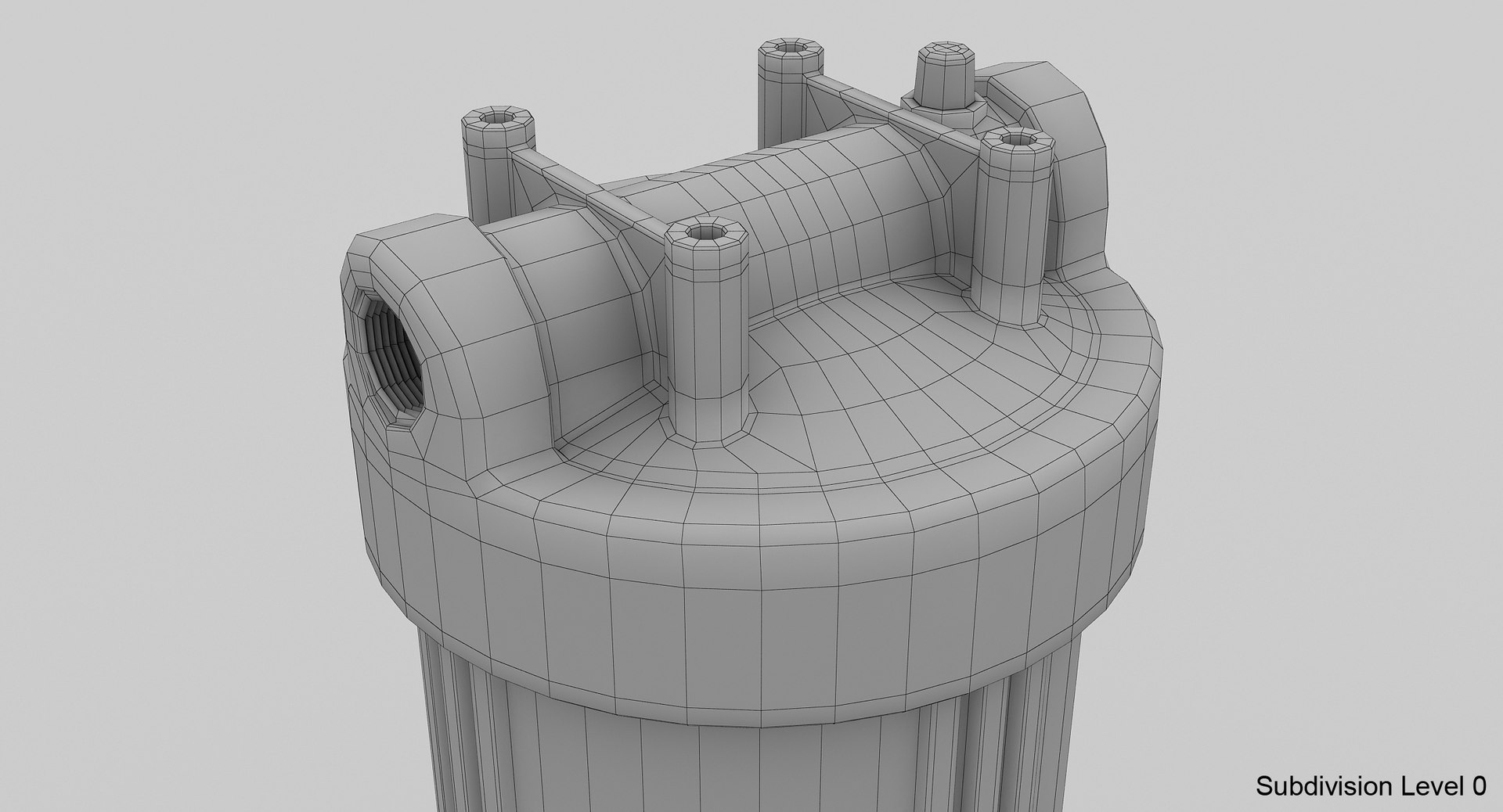 Water Filter 3d Model
