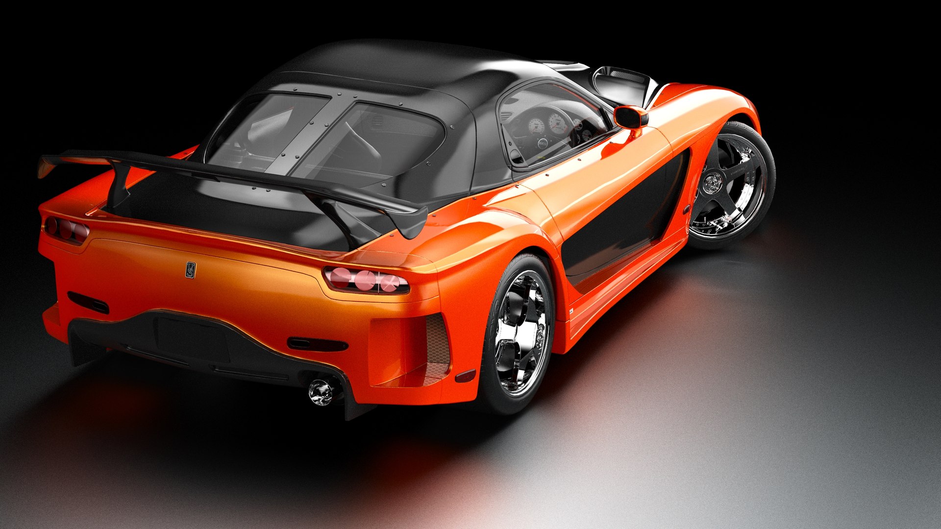 3D Model Veilside Mazda RX-7 - TurboSquid 2384188