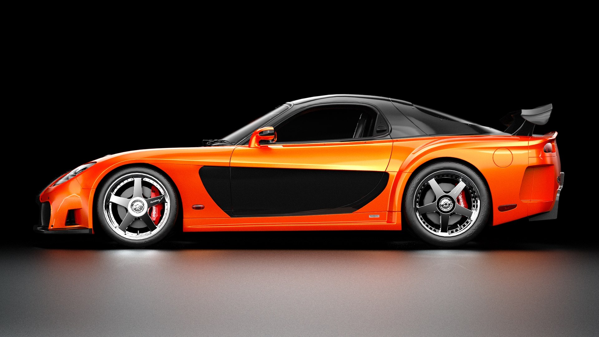 3D Model Veilside Mazda RX-7 - TurboSquid 2384188