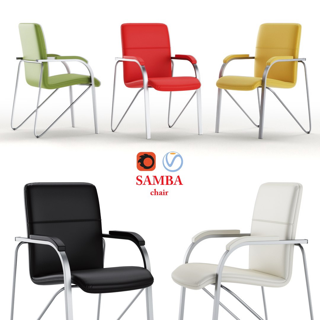 Samba chair design 3D - TurboSquid 1608837