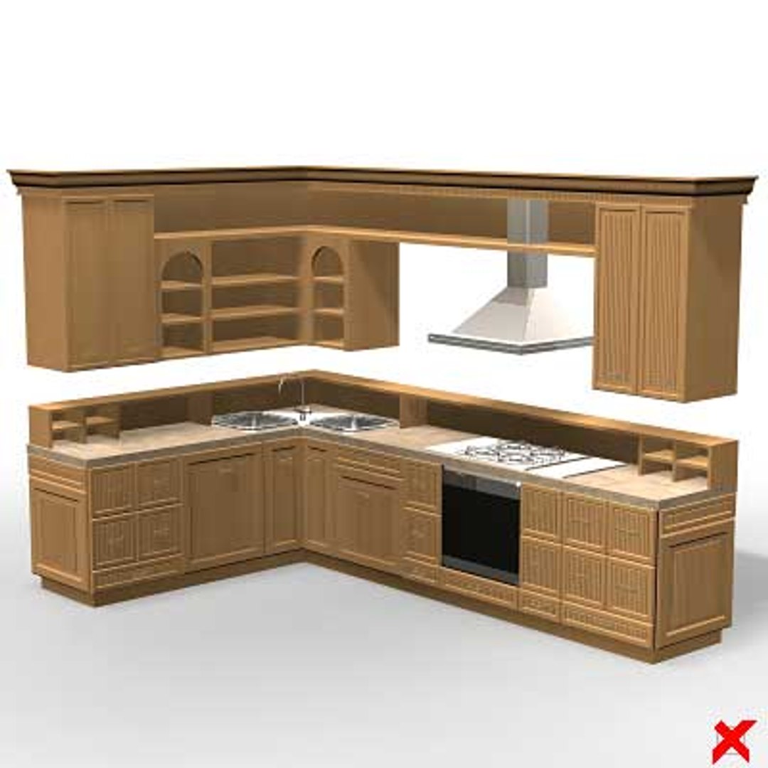 3dsmax kitchen