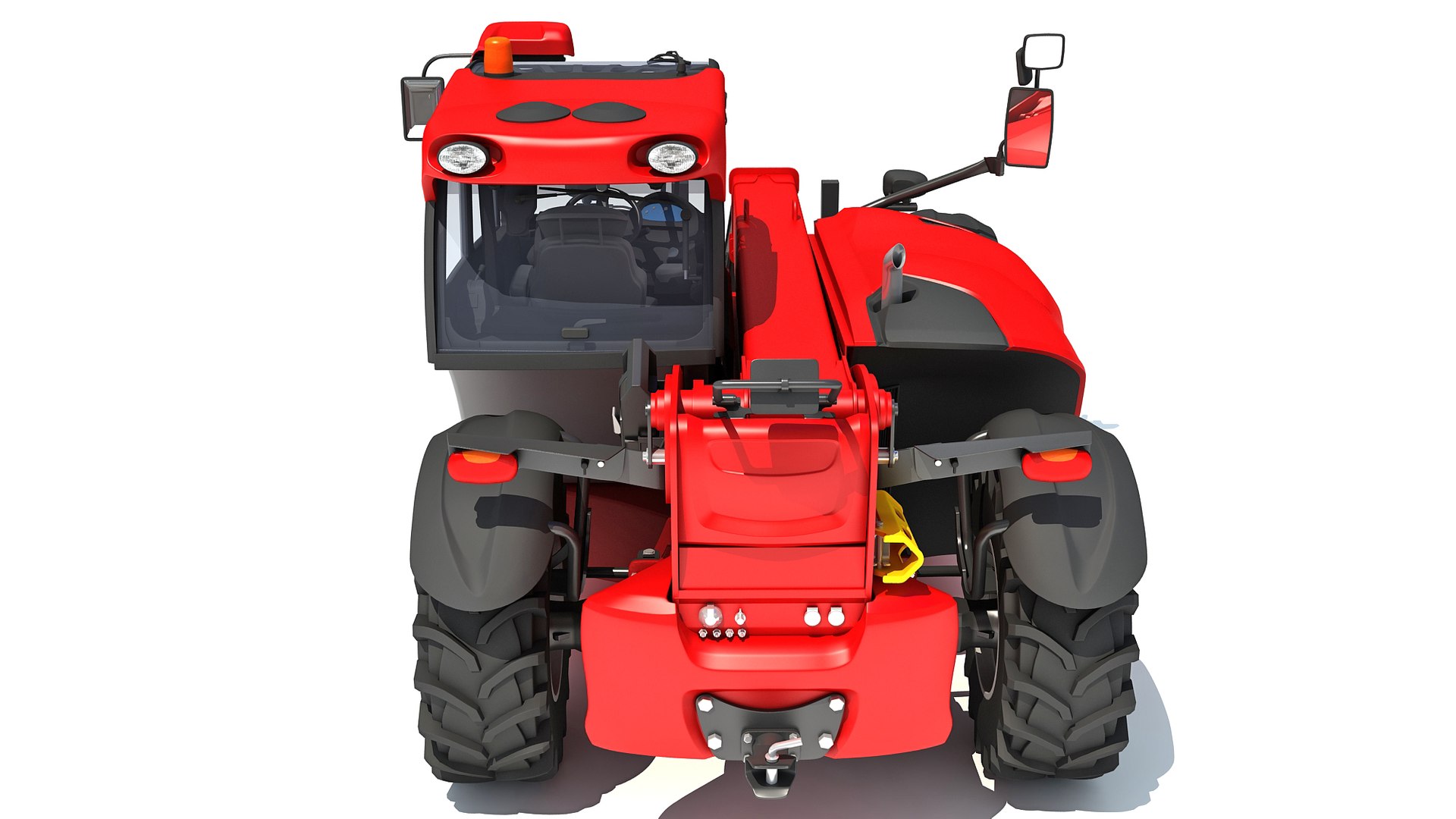 3D Telehandler Forklift Construction - TurboSquid 1673065