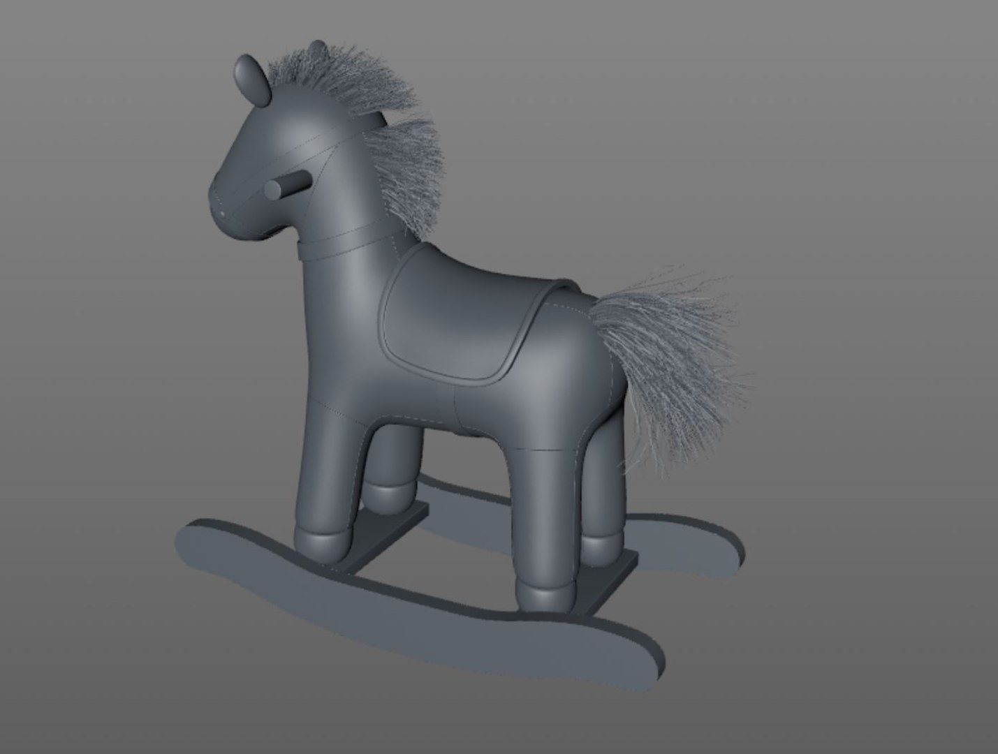 3D Baby Rocking Horse - TurboSquid 1882241