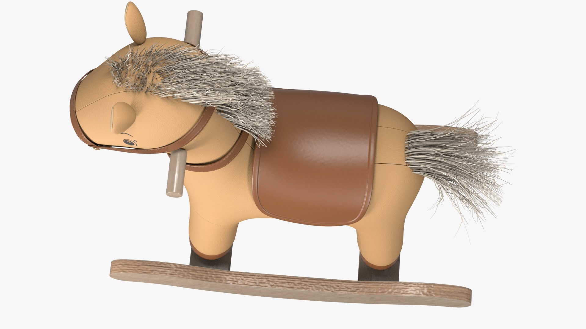 3D Baby Rocking Horse - TurboSquid 1882241