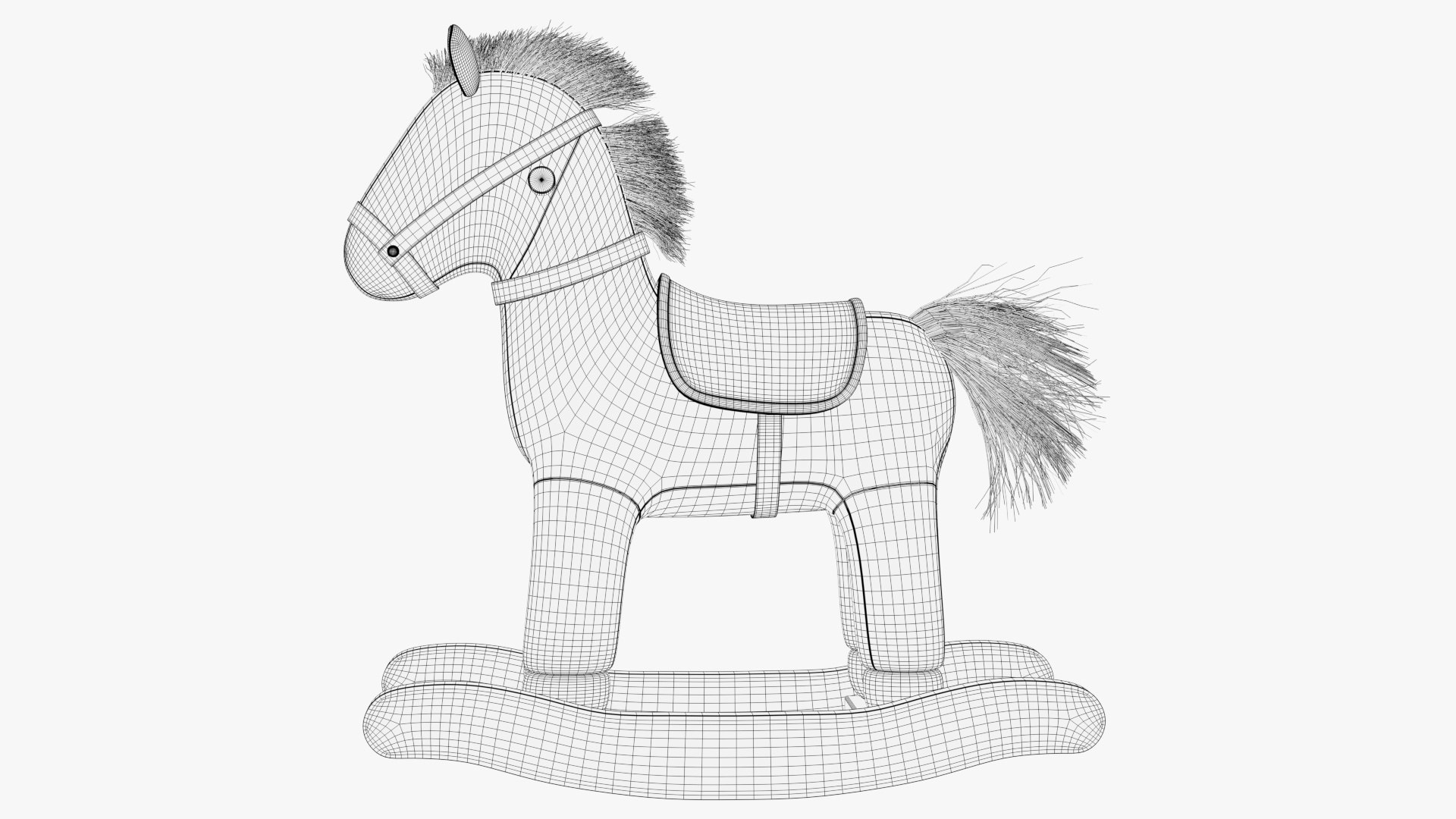 3D Baby Rocking Horse - TurboSquid 1882241