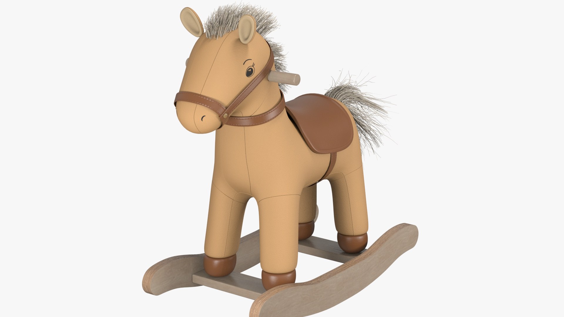 3D Baby Rocking Horse - TurboSquid 1882241