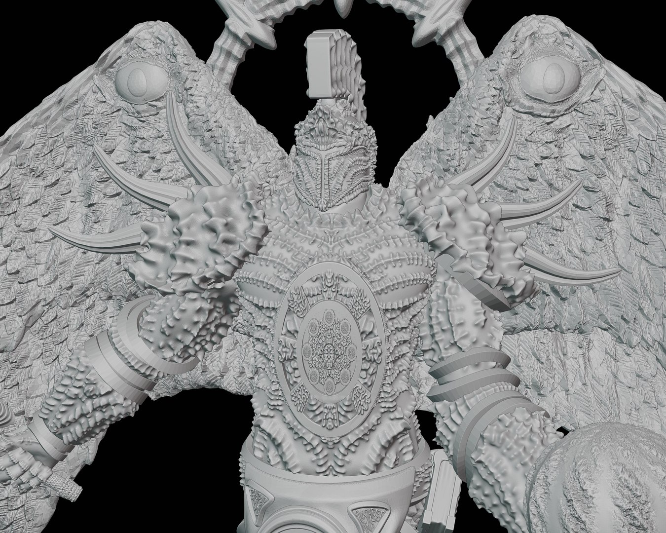 Angelic Warrior Model - TurboSquid 2232999