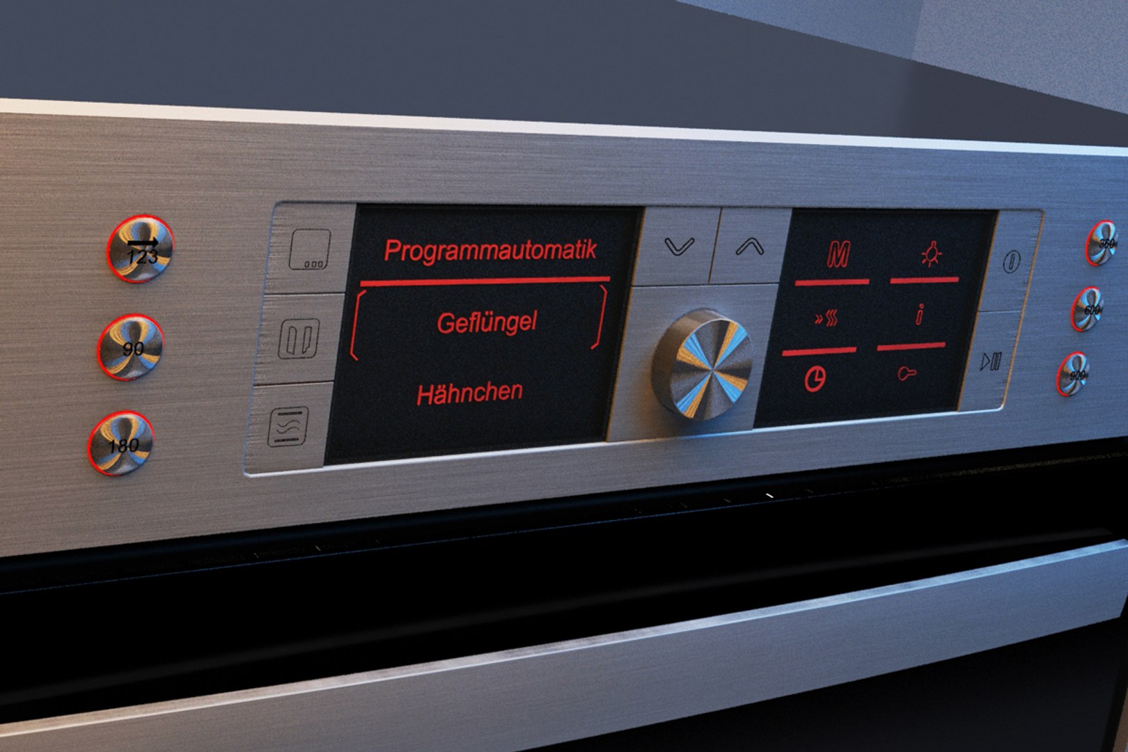 3d model bosh oven