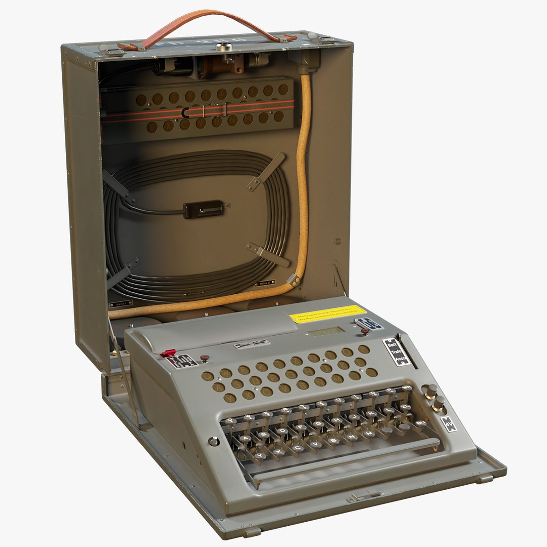 Vintage Code Decipher - Code Breaker 3D Model - TurboSquid 2404110