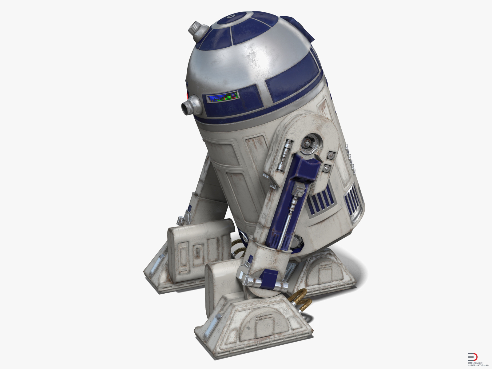 modelo 3d R2 D2 Animado para Maya - TurboSquid 1503378