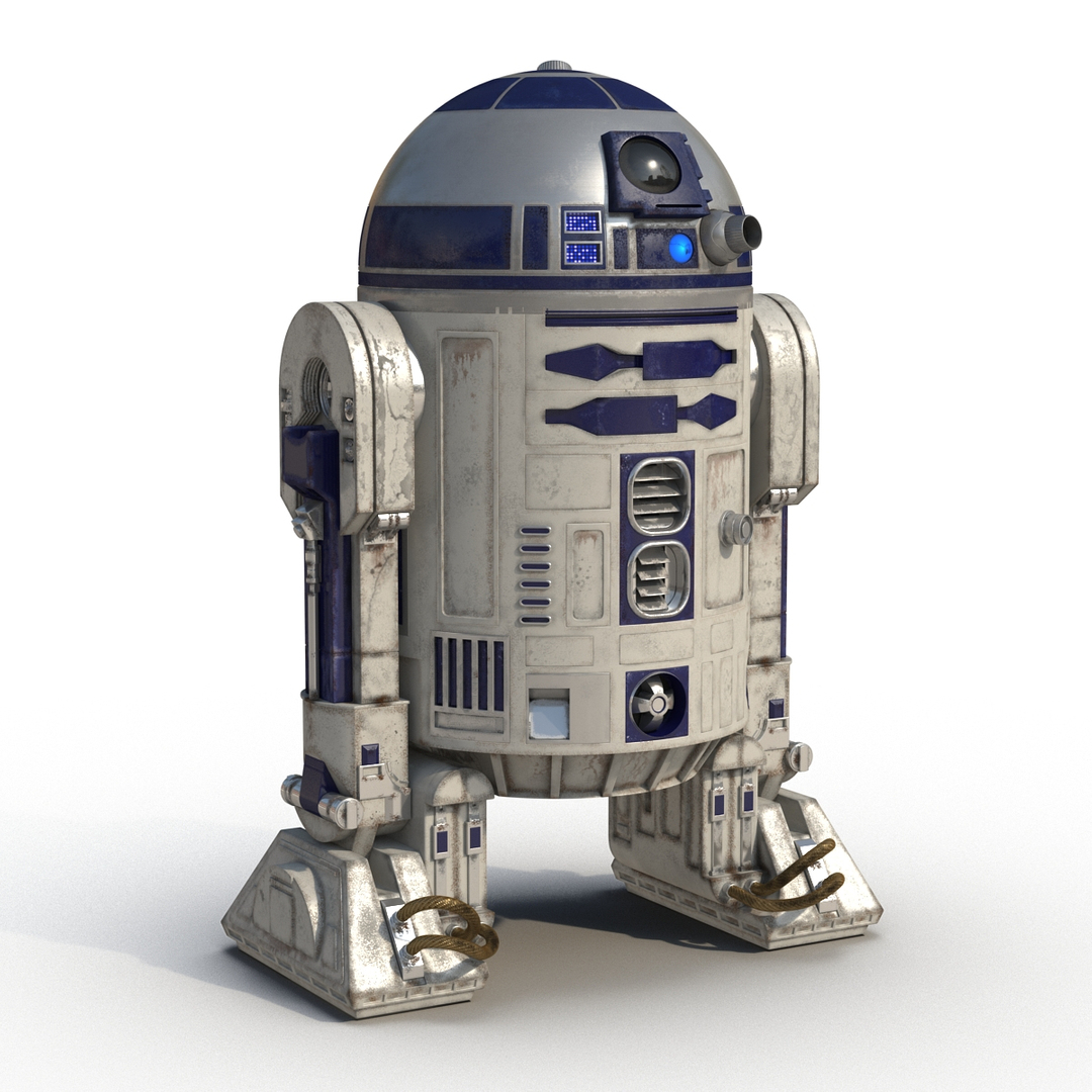 3D Model R2 D2 Animation - TurboSquid 1503378
