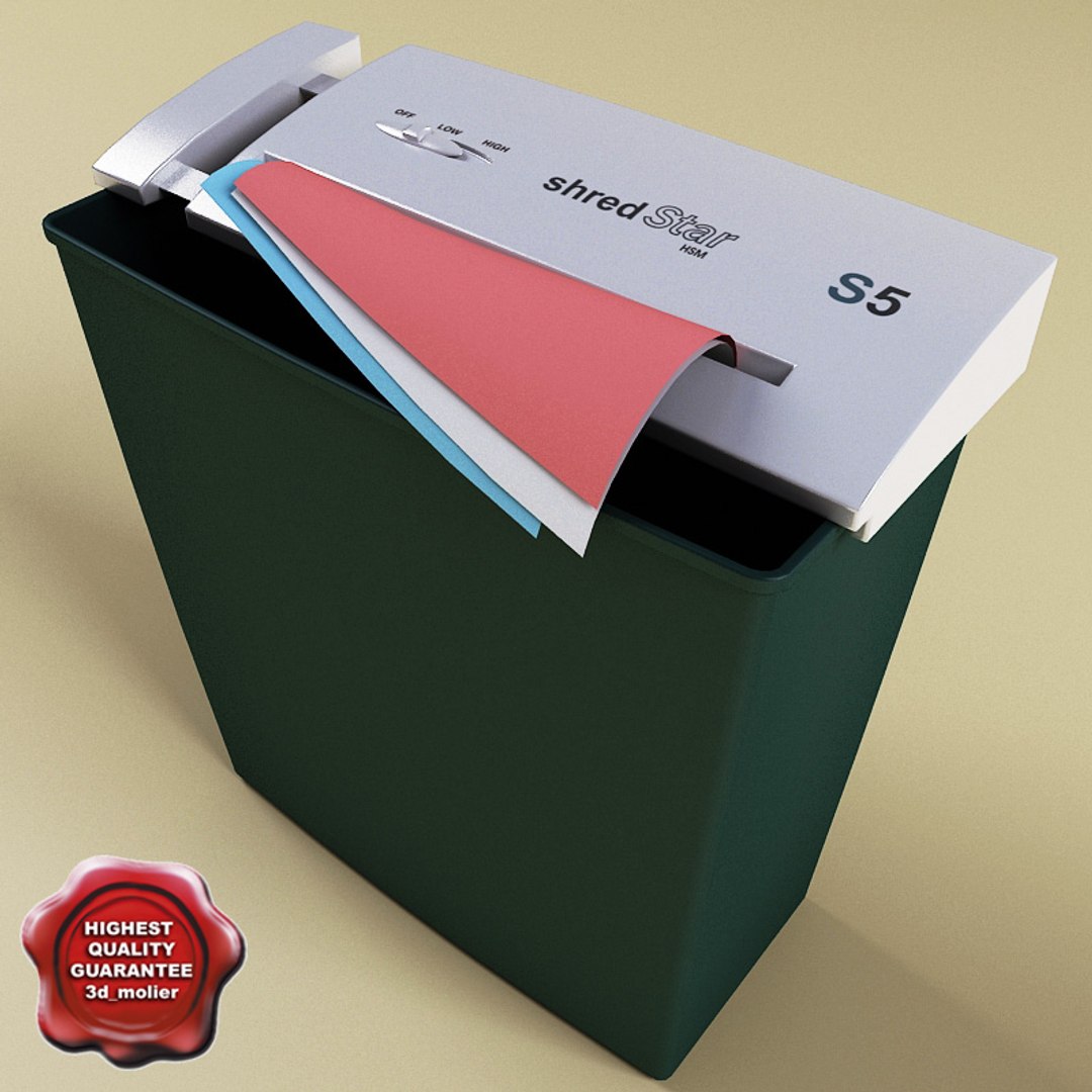 Paper Shredder Shredstar 3ds