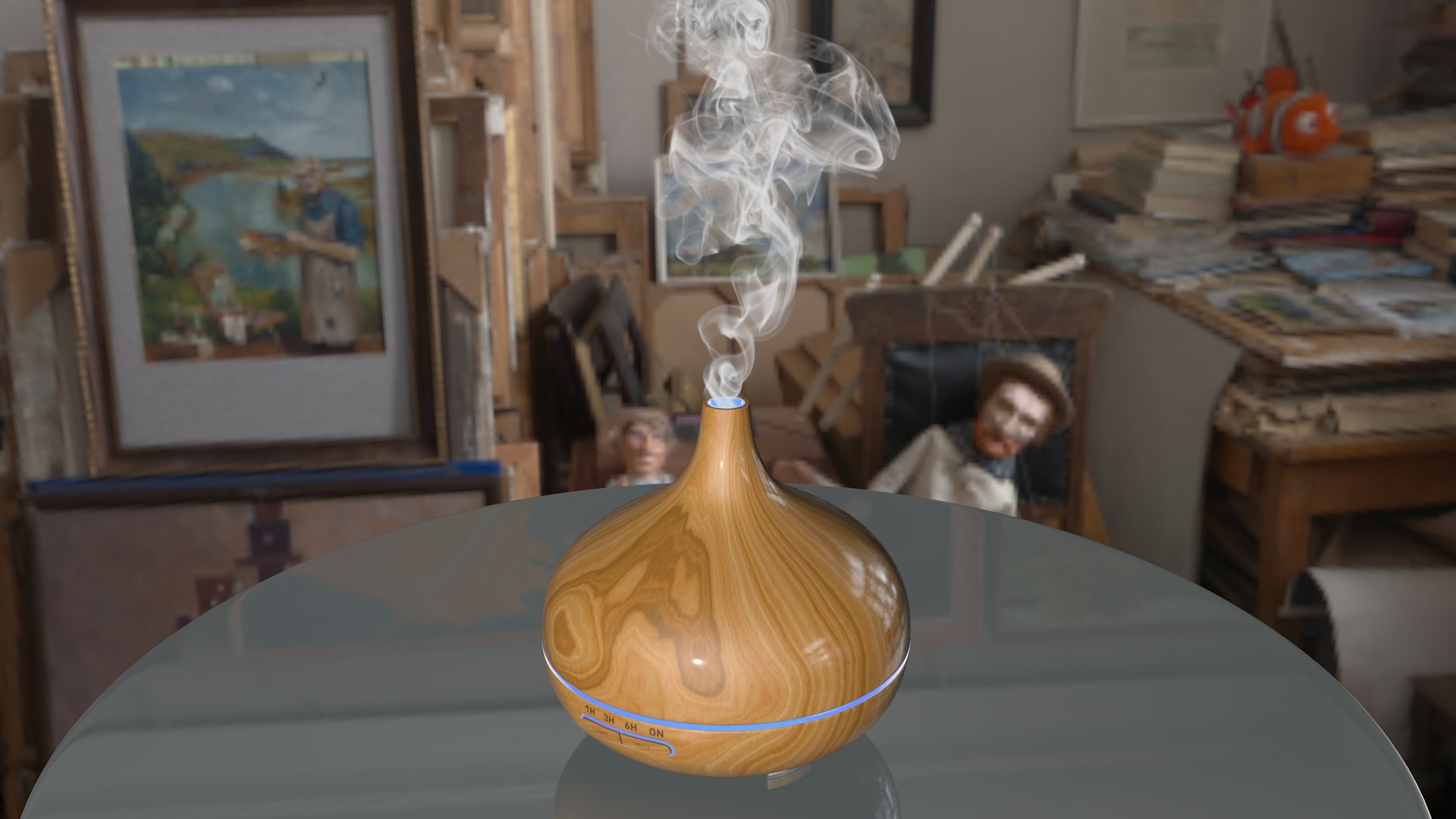 Essential Oil Diffuser 3D - TurboSquid 1441984