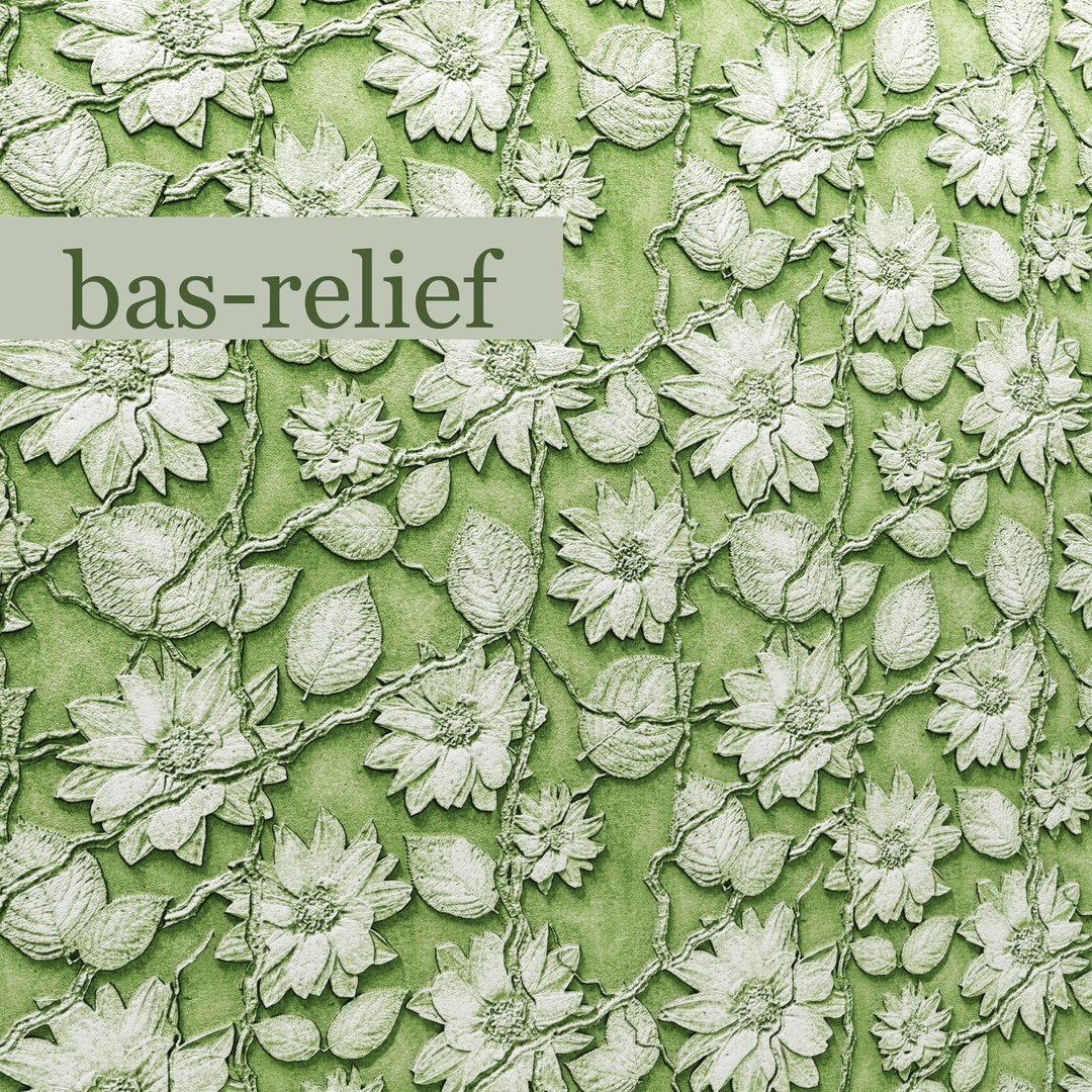3d bas-relief bas relief model