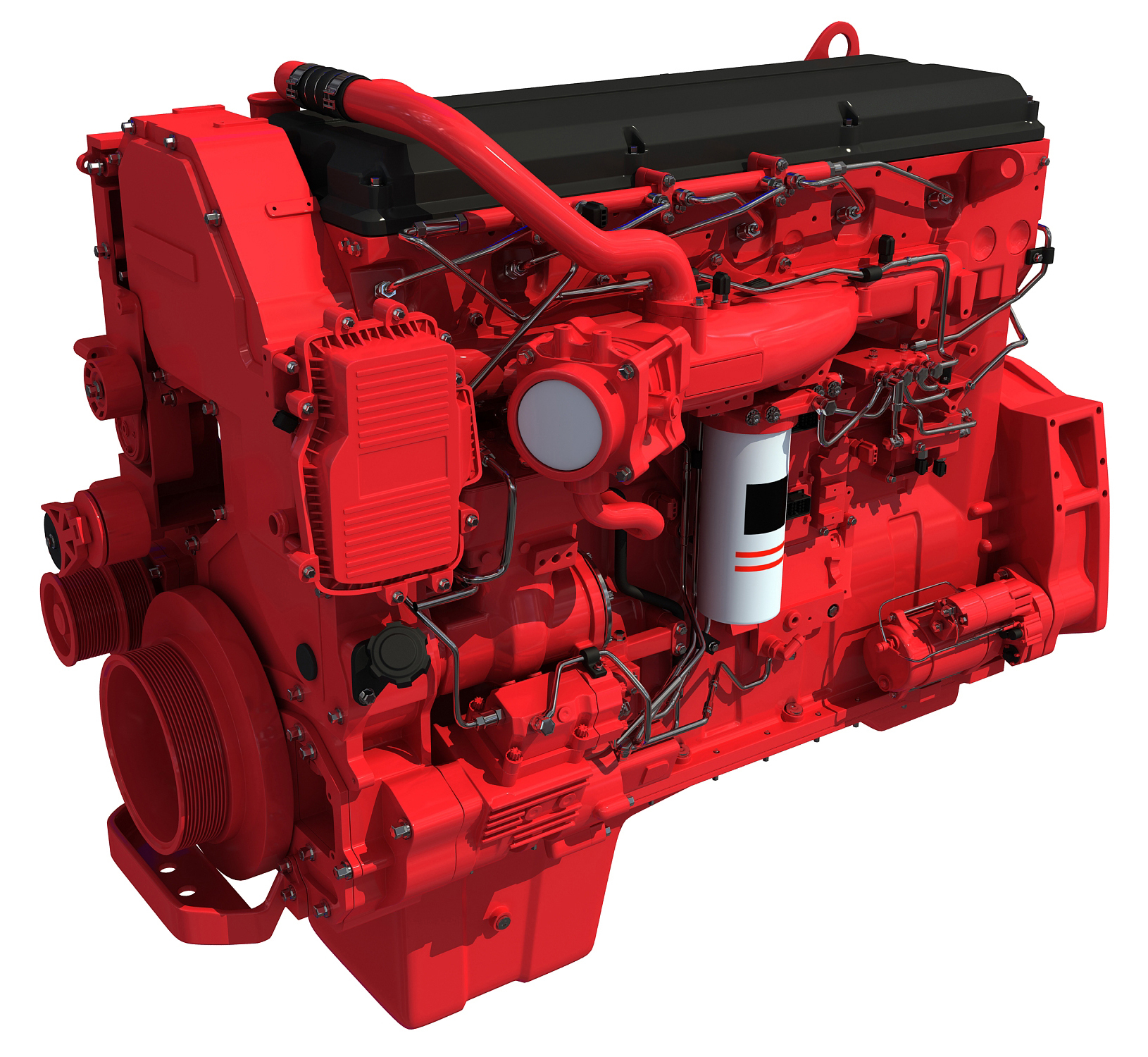 Heavy truck engine 3D model - TurboSquid 1153178