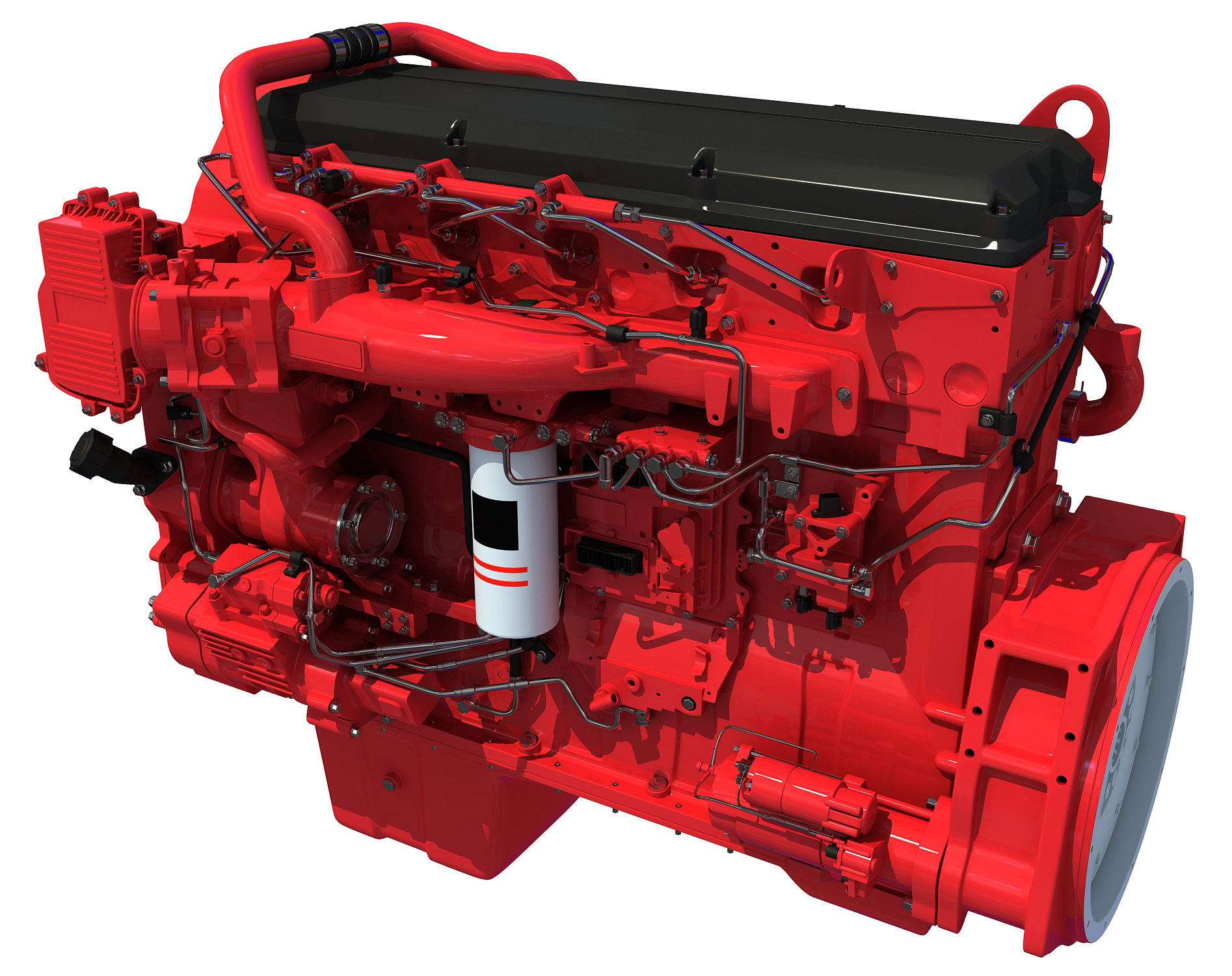 Heavy truck engine 3D model - TurboSquid 1153178