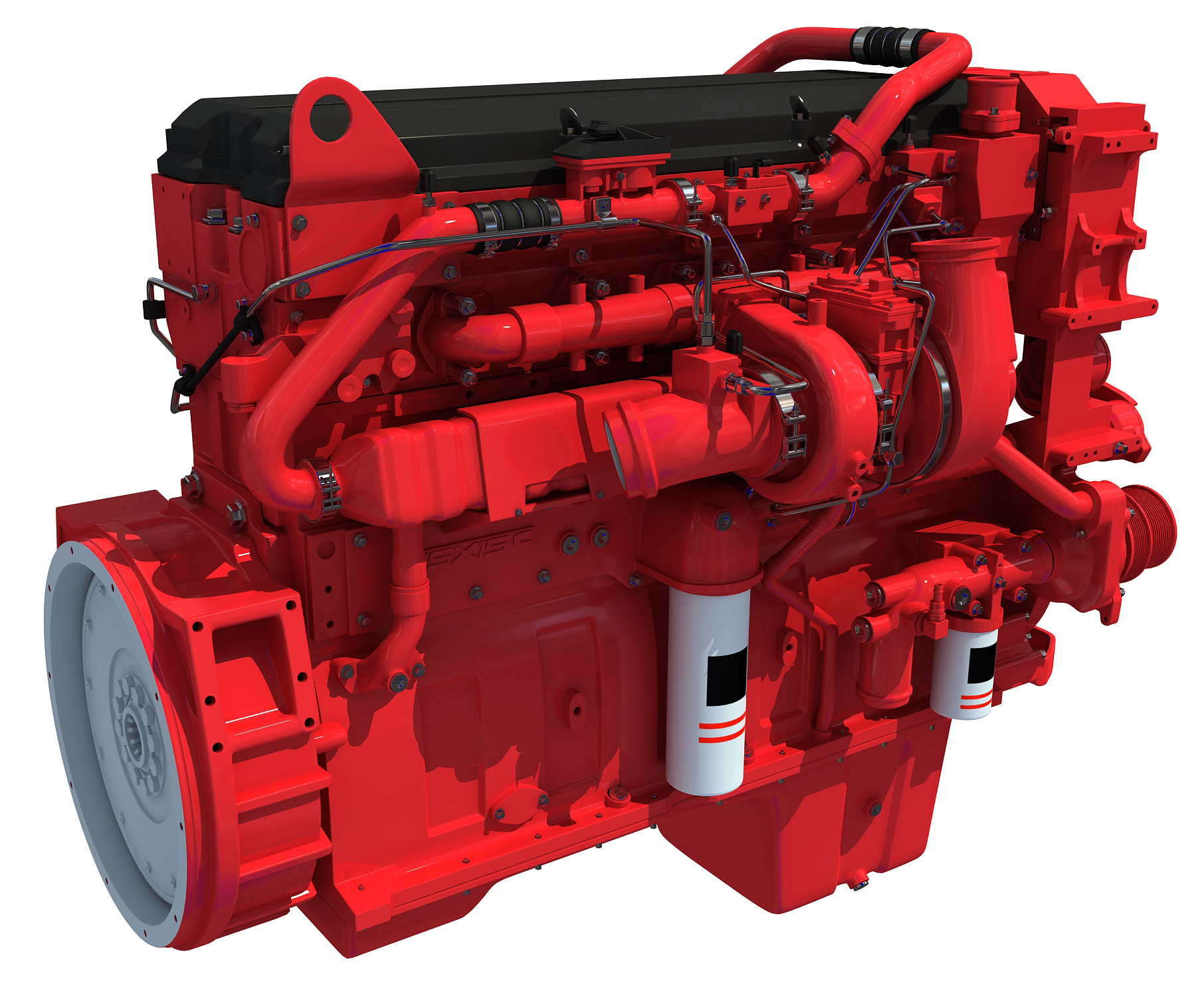 Heavy truck engine 3D model - TurboSquid 1153178