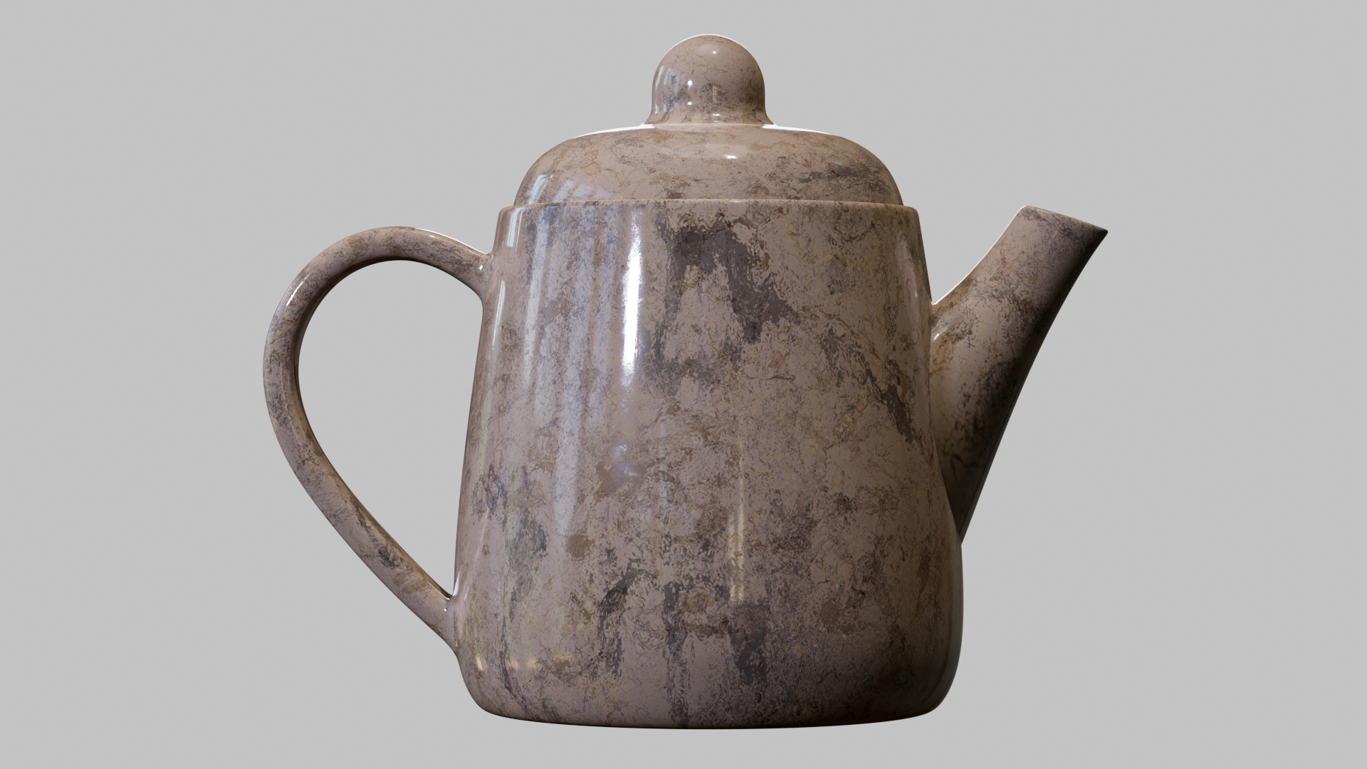 Teapot Marble Tea 3D Model - TurboSquid 1557234