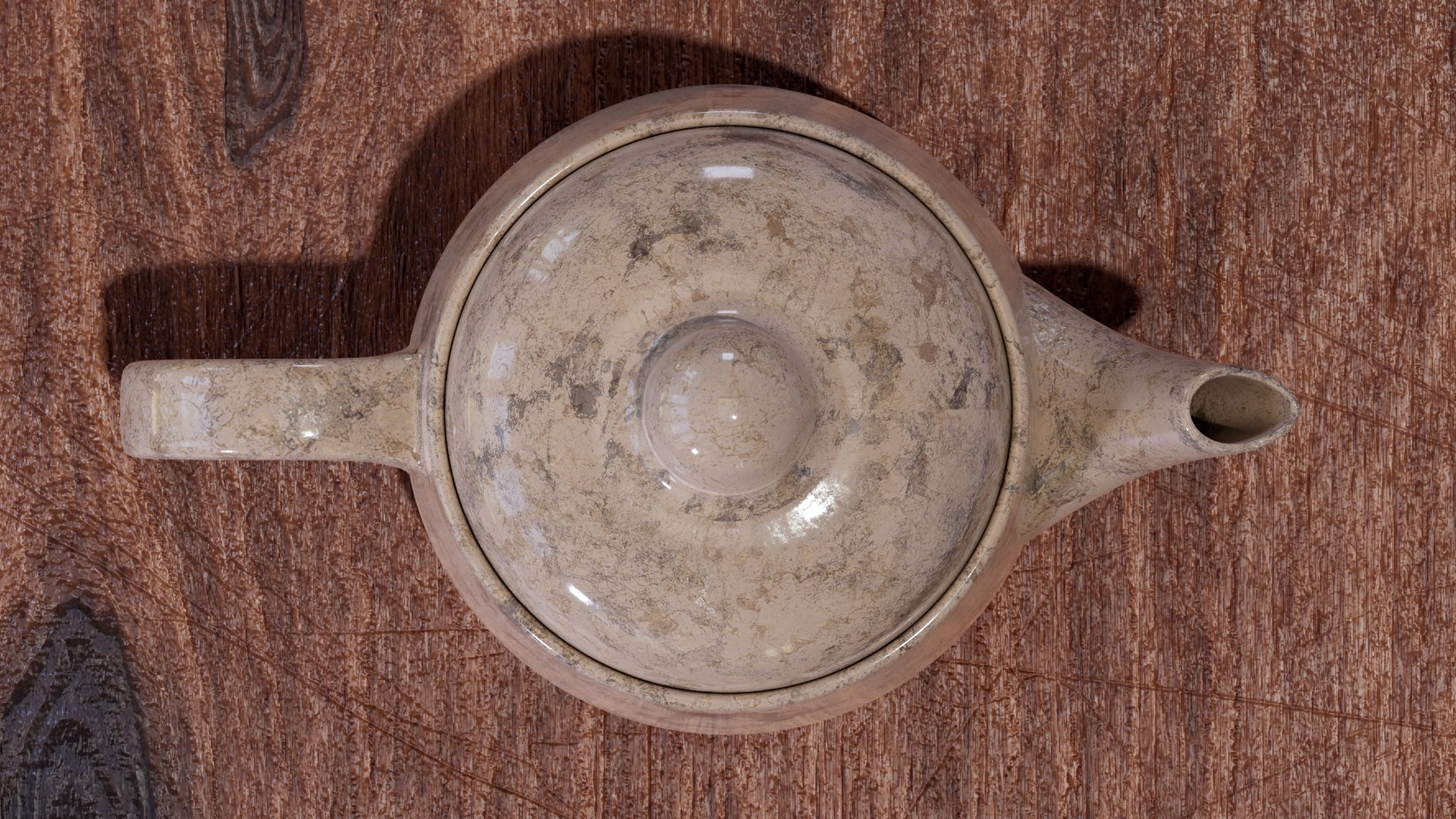 Teapot Marble Tea 3D Model - TurboSquid 1557234