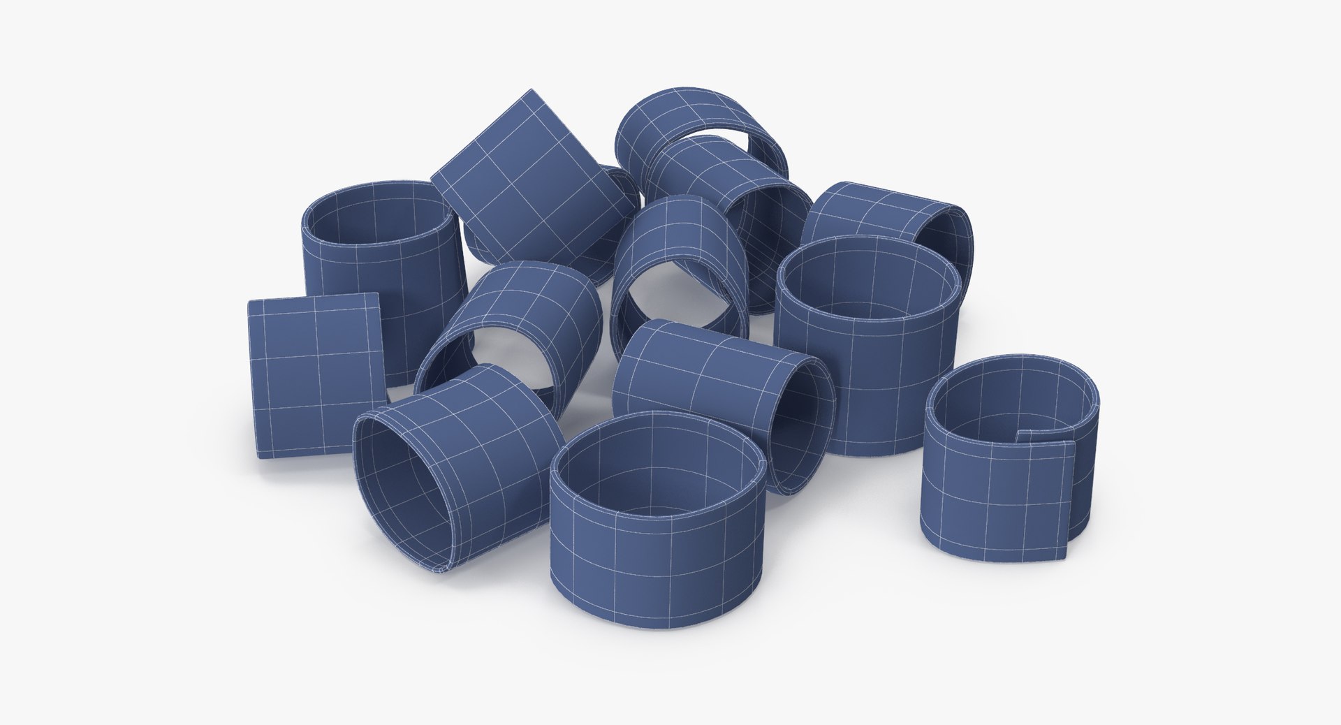 chopped scallions 3d model