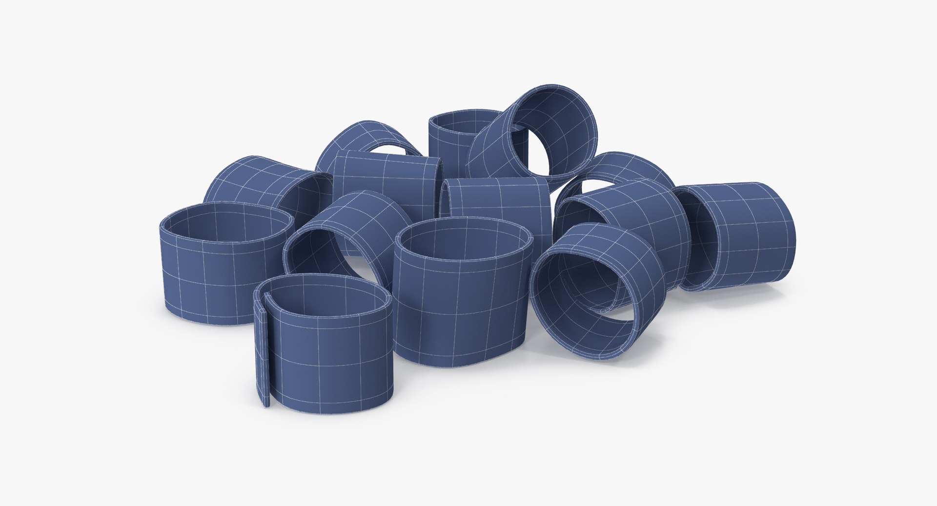 chopped scallions 3d model