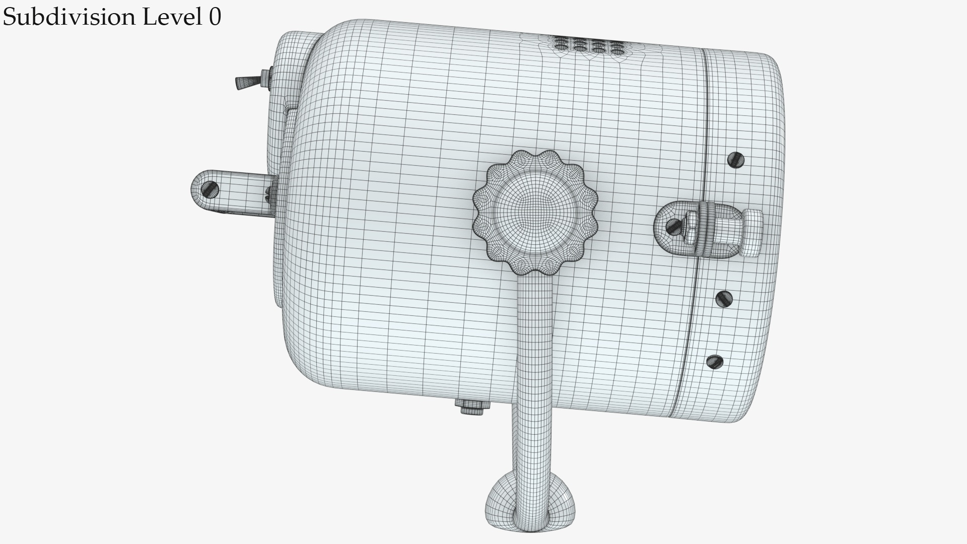 3D model Vintage Cinema Projector Lamp - TurboSquid 1986177