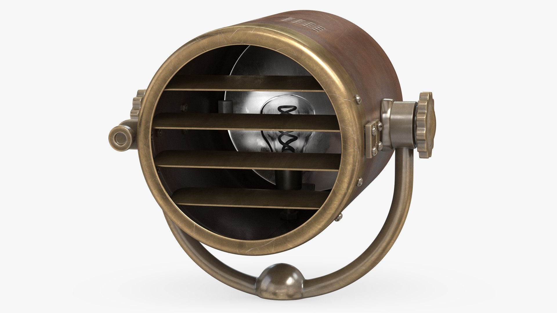 3D model Vintage Cinema Projector Lamp - TurboSquid 1986177