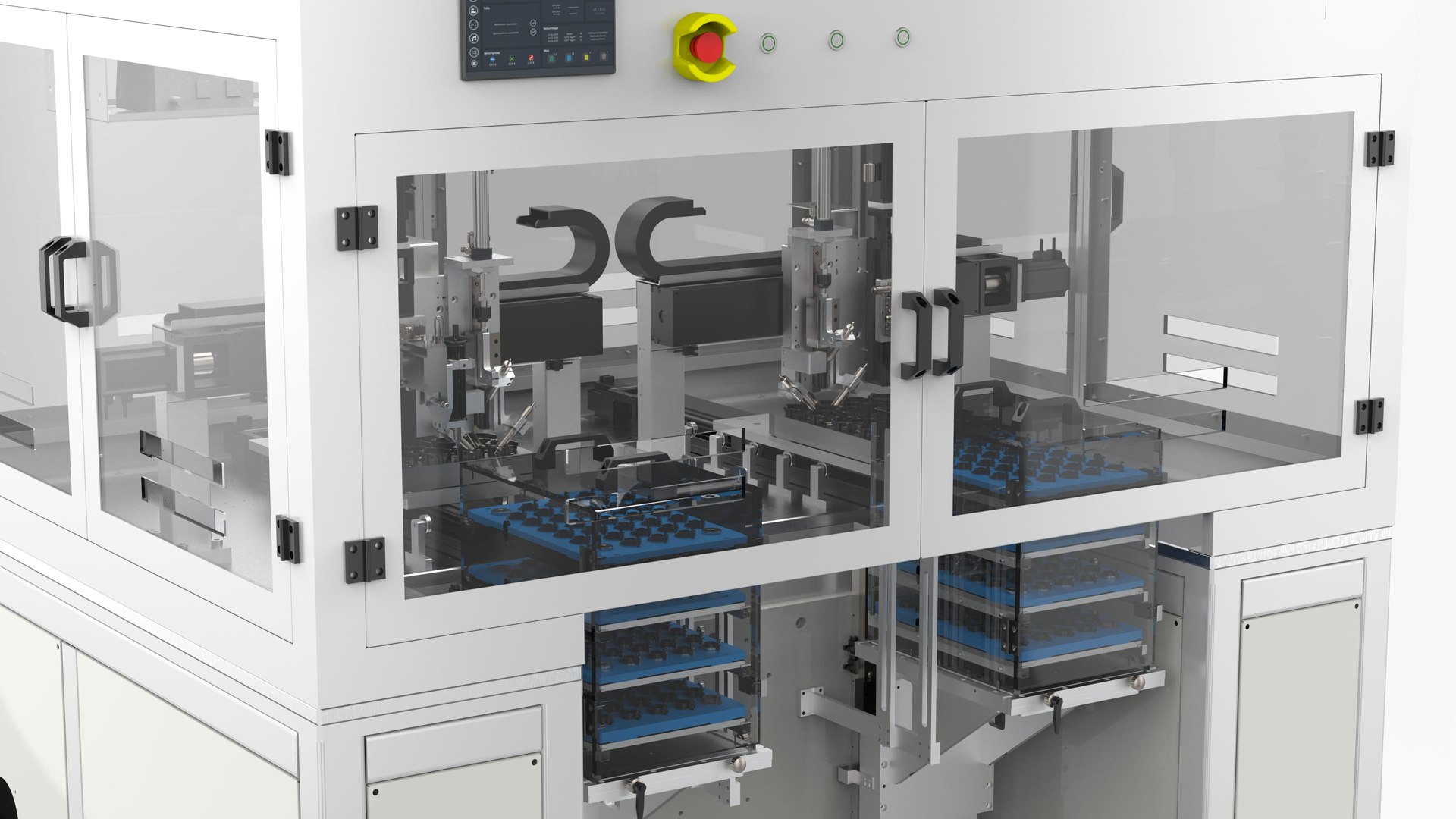 3D Automatic Lens Double Station Dispensing Machine Model - TurboSquid ...