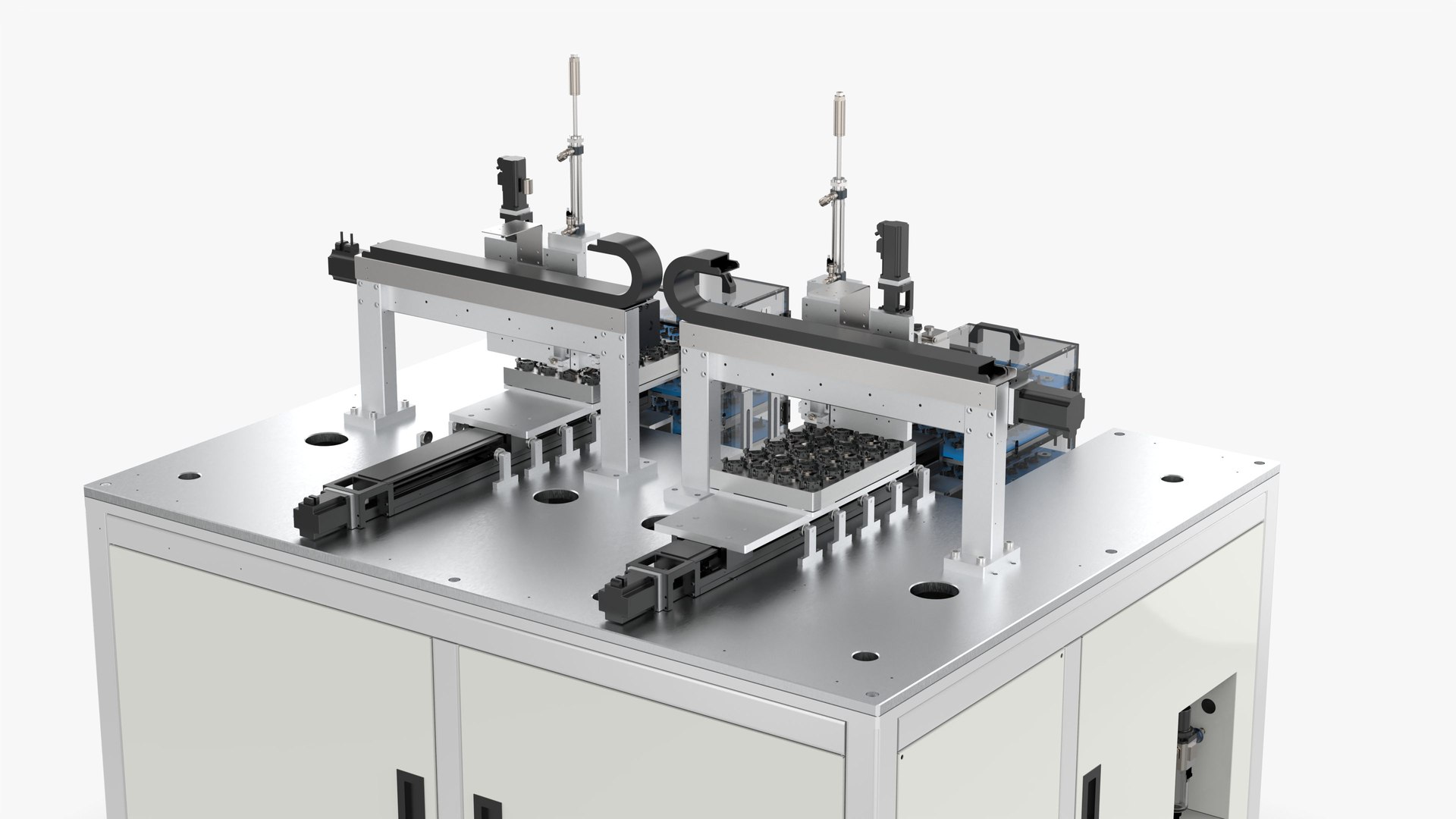 3D Automatic Lens Double Station Dispensing Machine Model - TurboSquid ...