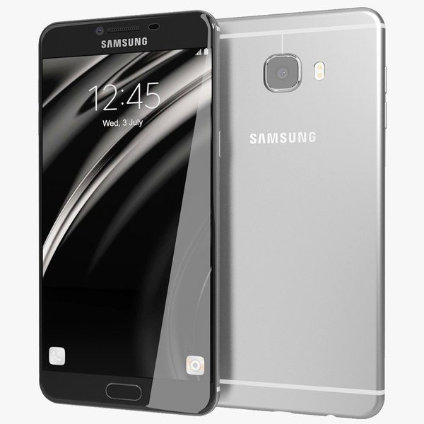 3d model realistic samsung galaxy c7