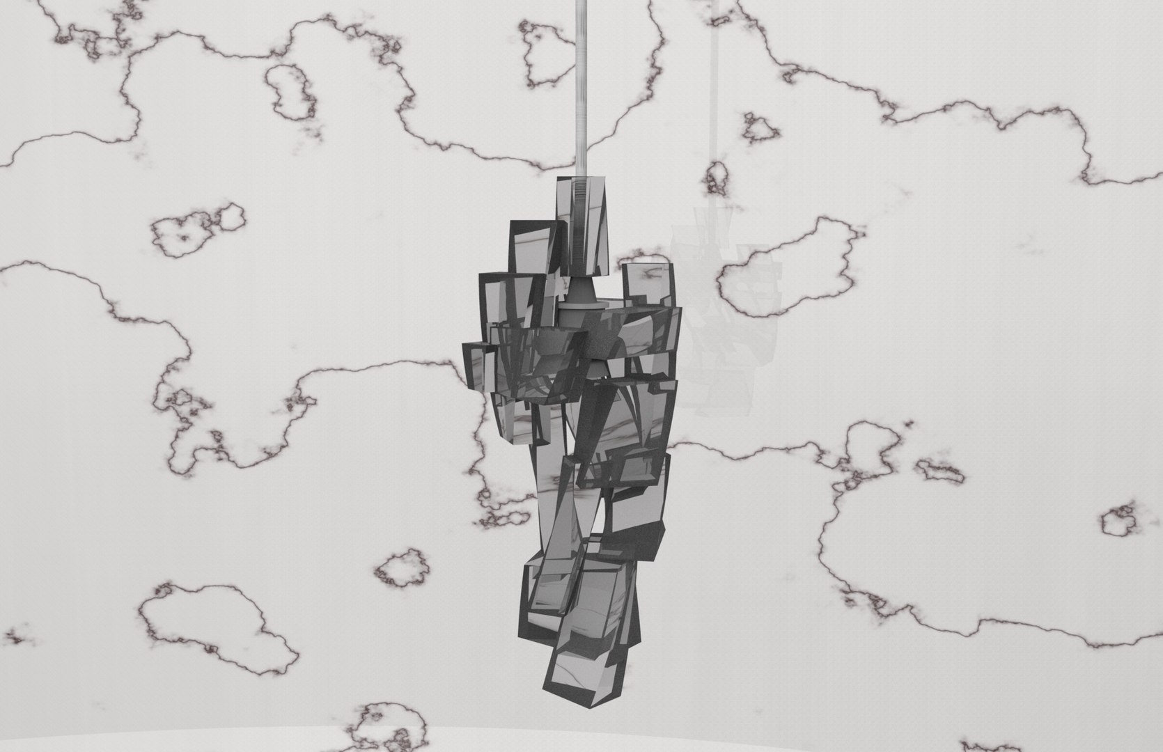 Vortex Lamp Cubes 3D Model - TurboSquid 1278374