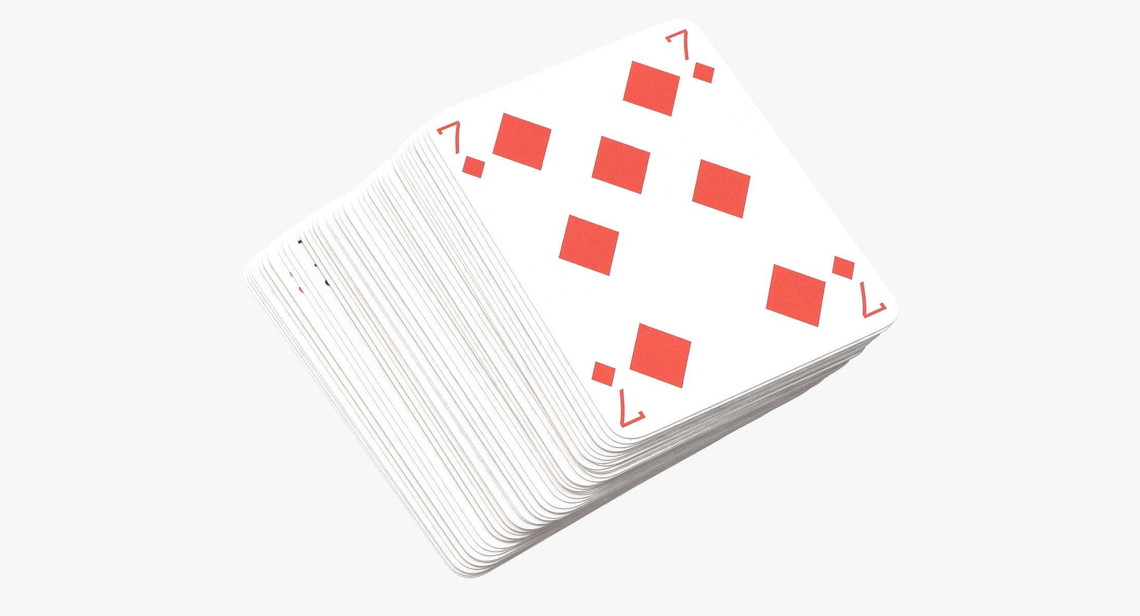 Playing cards red deck model - TurboSquid 1154114
