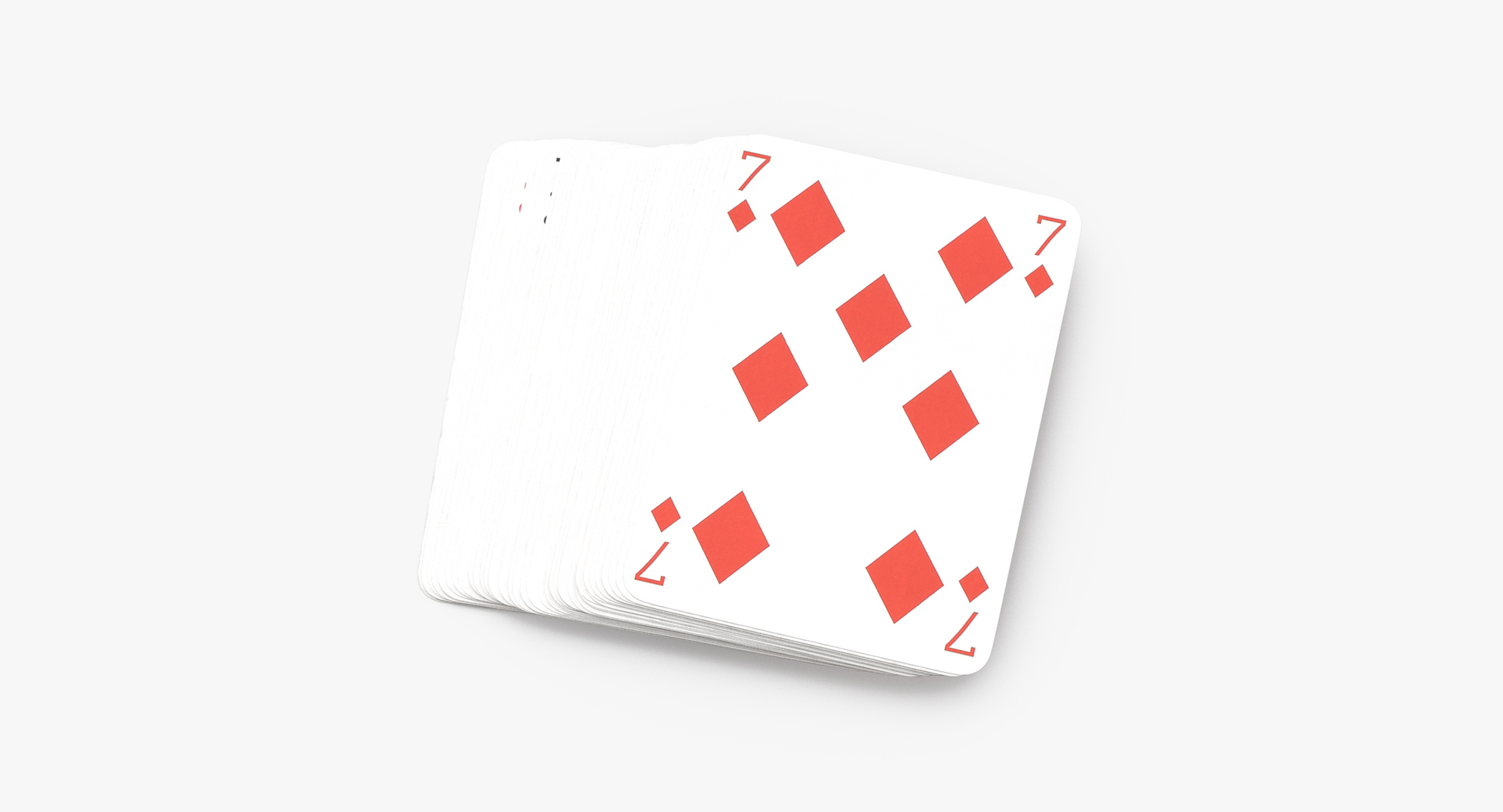 Playing Cards Red Deck Model - TurboSquid 1154114