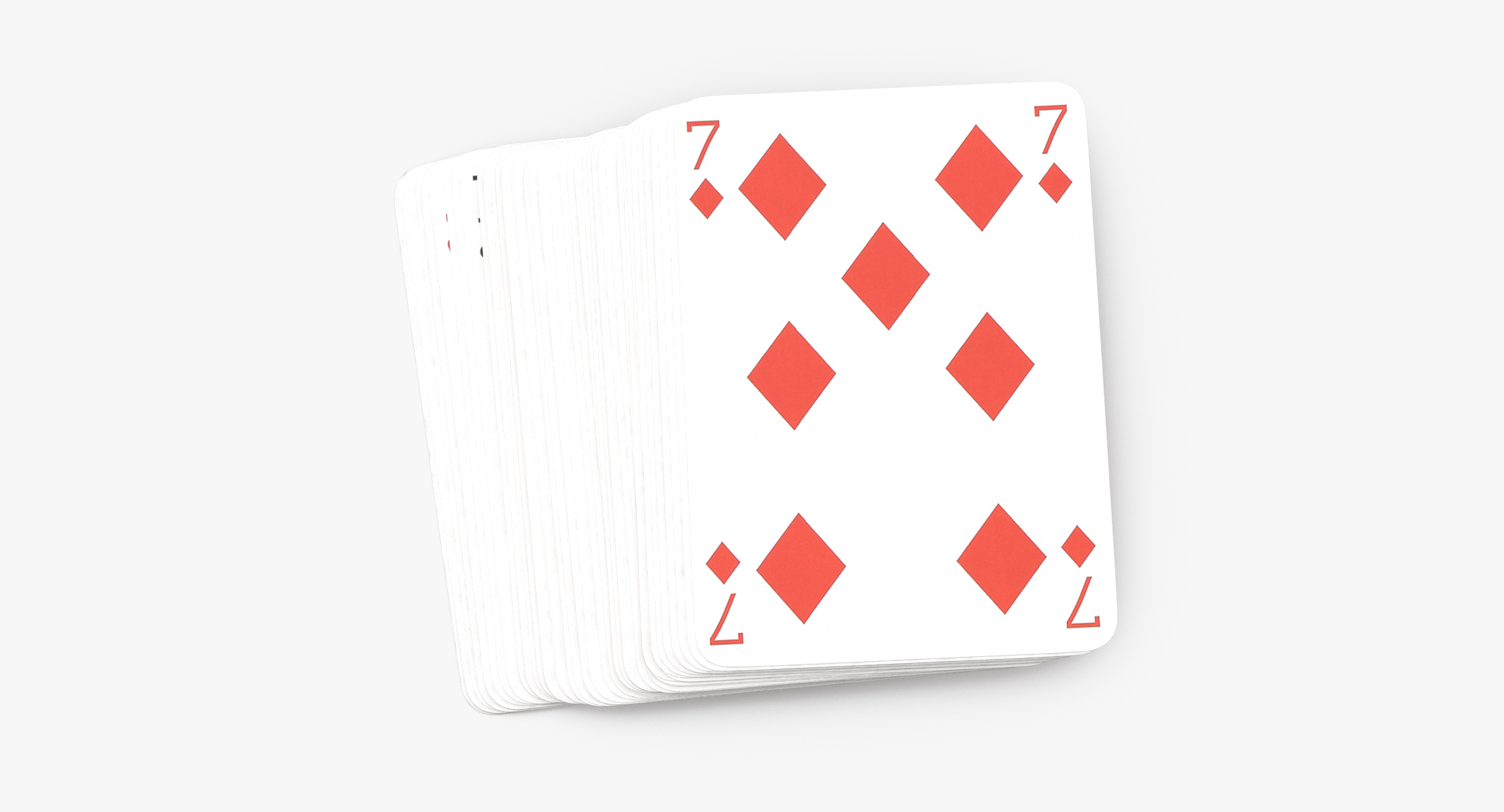 Playing cards red deck model - TurboSquid 1154114