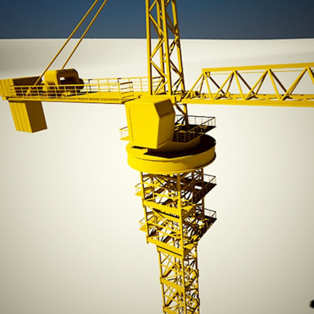 3d tower crane model