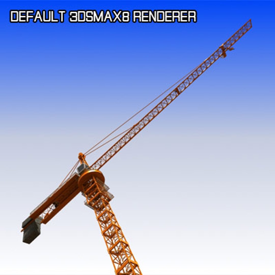 3d tower crane model