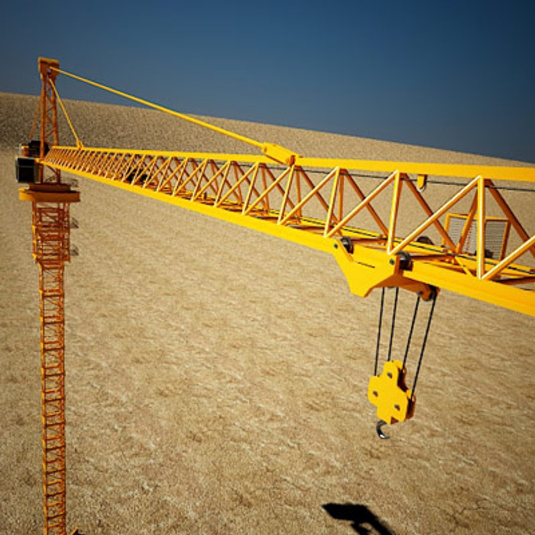 3d tower crane model