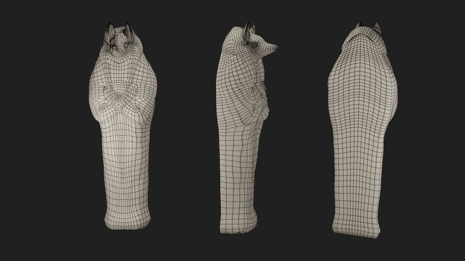 Anubis 3D Model - TurboSquid 1780528