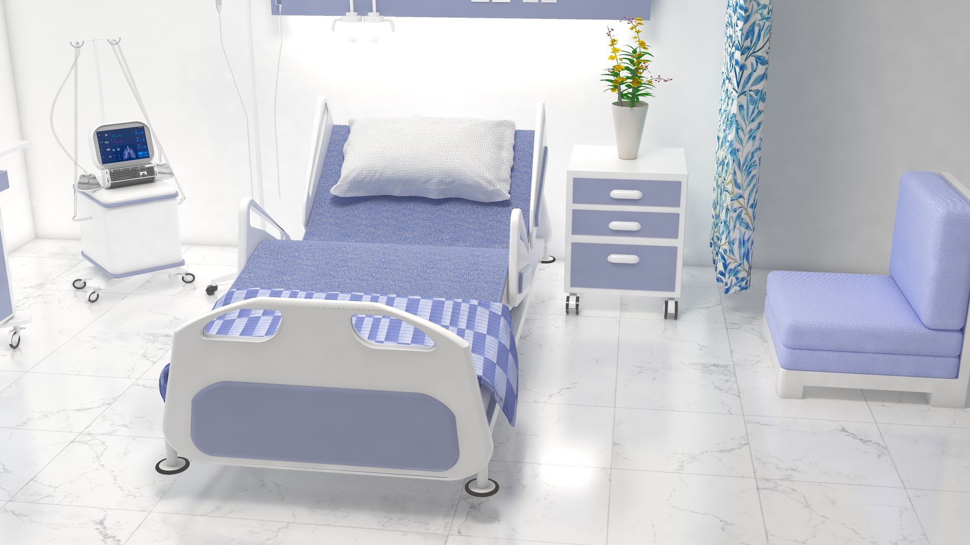 3D Model Observation Ward - TurboSquid 1863445