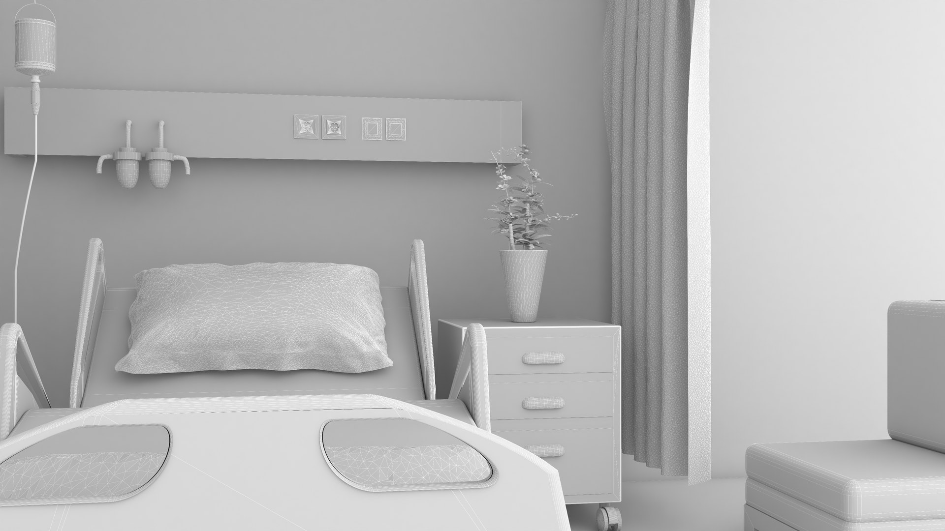 3D model Observation Ward - TurboSquid 1863445