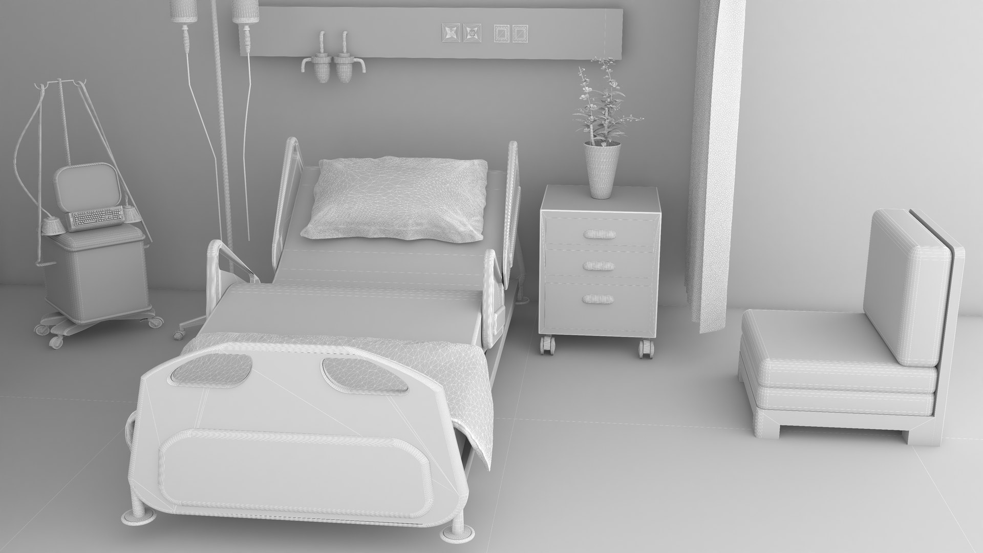 3D model Observation Ward - TurboSquid 1863445