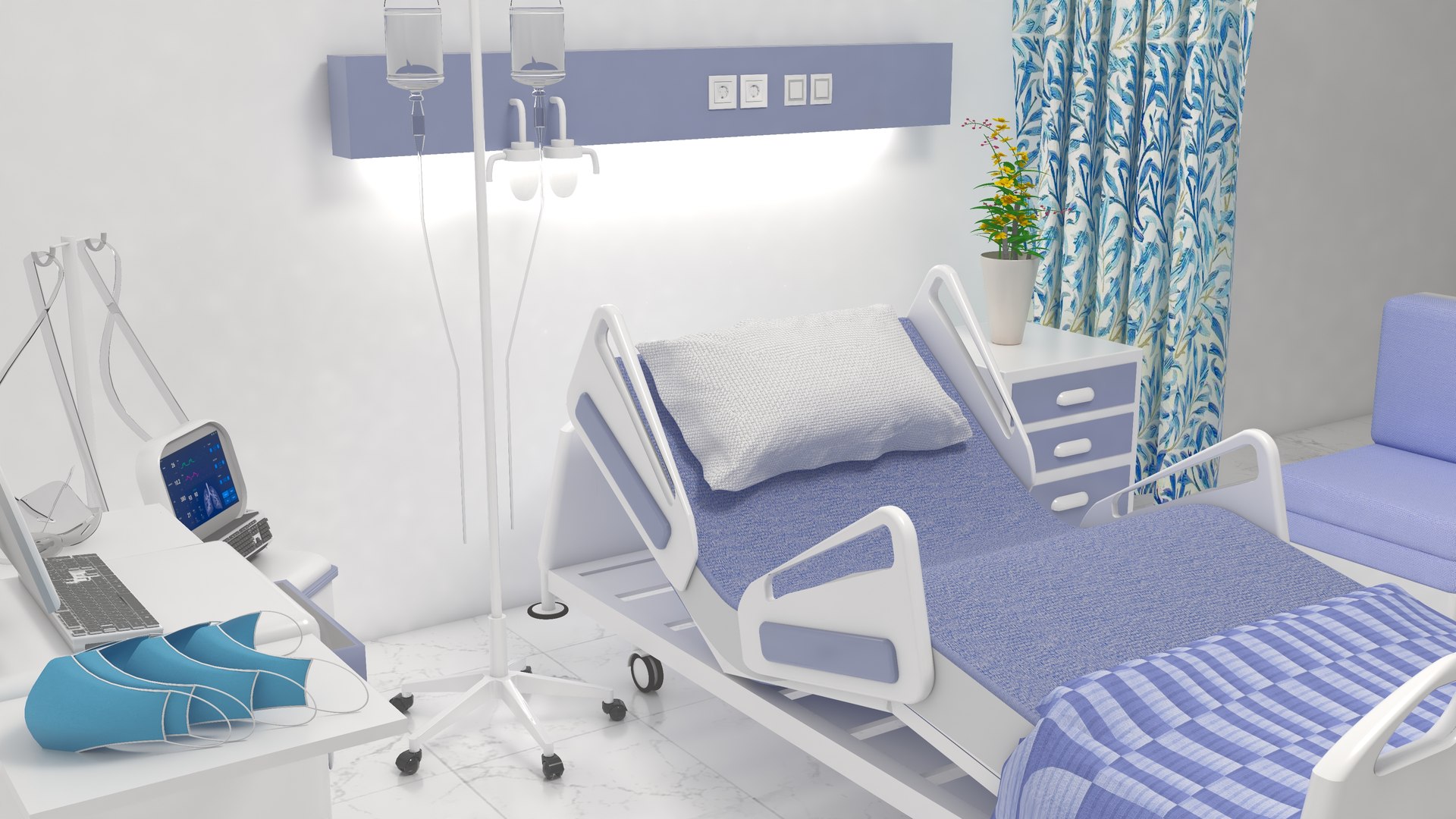 3D Model Observation Ward - TurboSquid 1863445