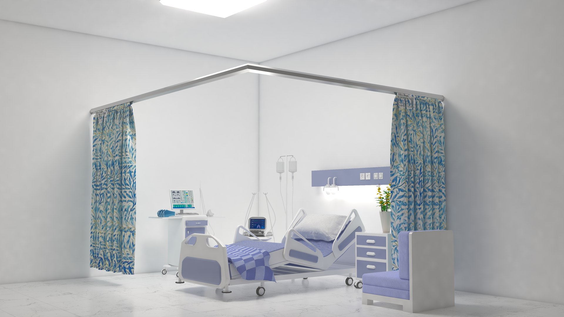 3D Model Observation Ward - TurboSquid 1863445