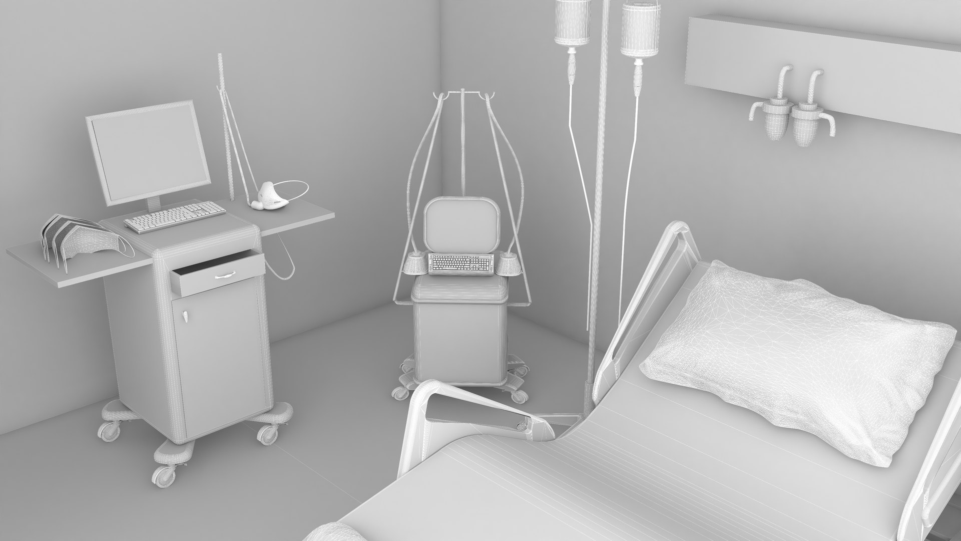 3D model Observation Ward - TurboSquid 1863445