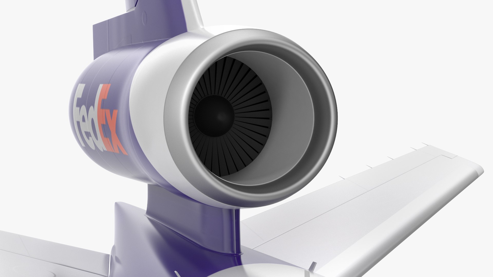 McDonnell Douglas MD11 Tri Jet Airliner FedEx Rigged 3D model ...